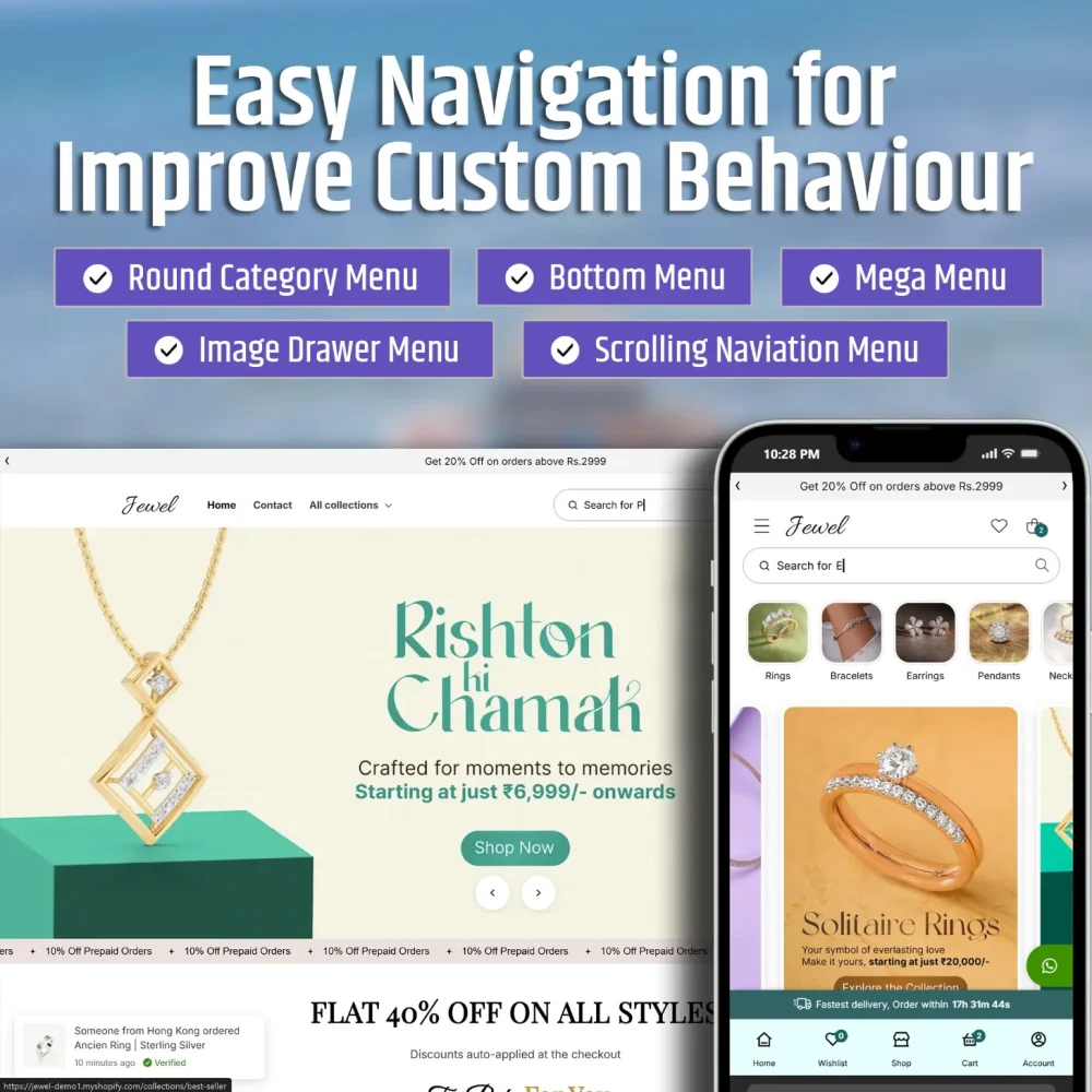 Jewel Theme – Shopify – CDesk Solutions | Store